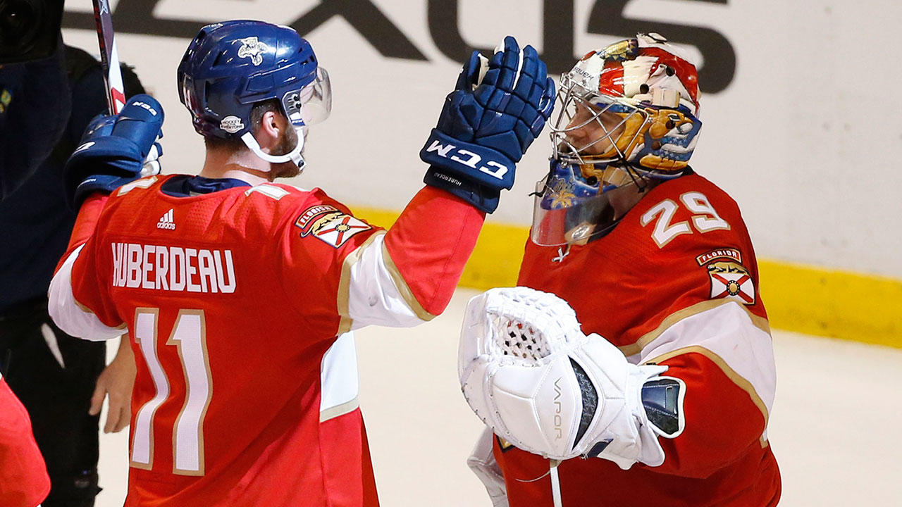 Huberdeau’s late goal gives Panthers win over Red Wings