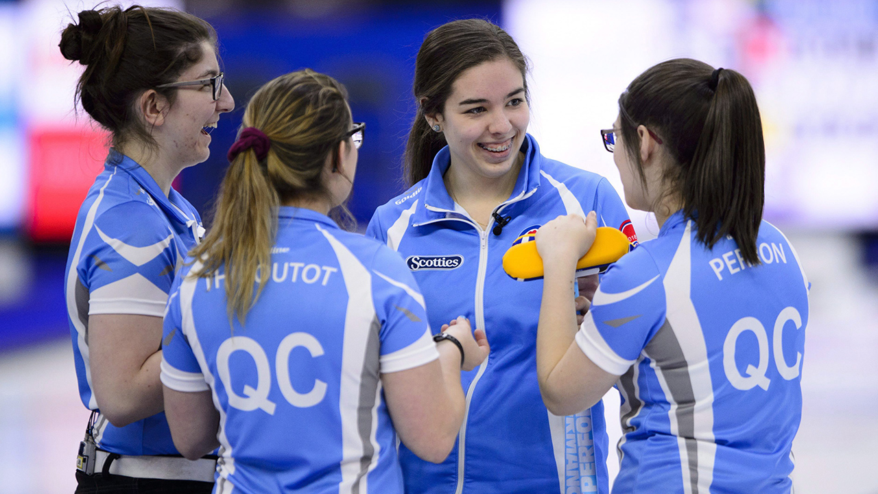 Teenage Quebec team impresses at Scotties Tournament of Hearts