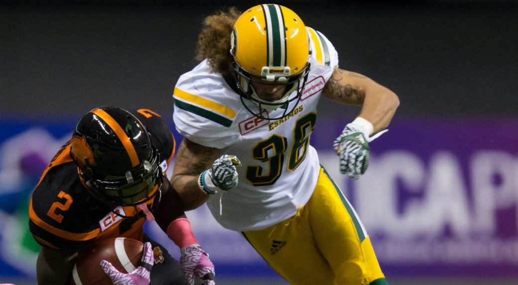 Eskimos re-sign veteran defensive back Aaron Grymes through 2018 season ...