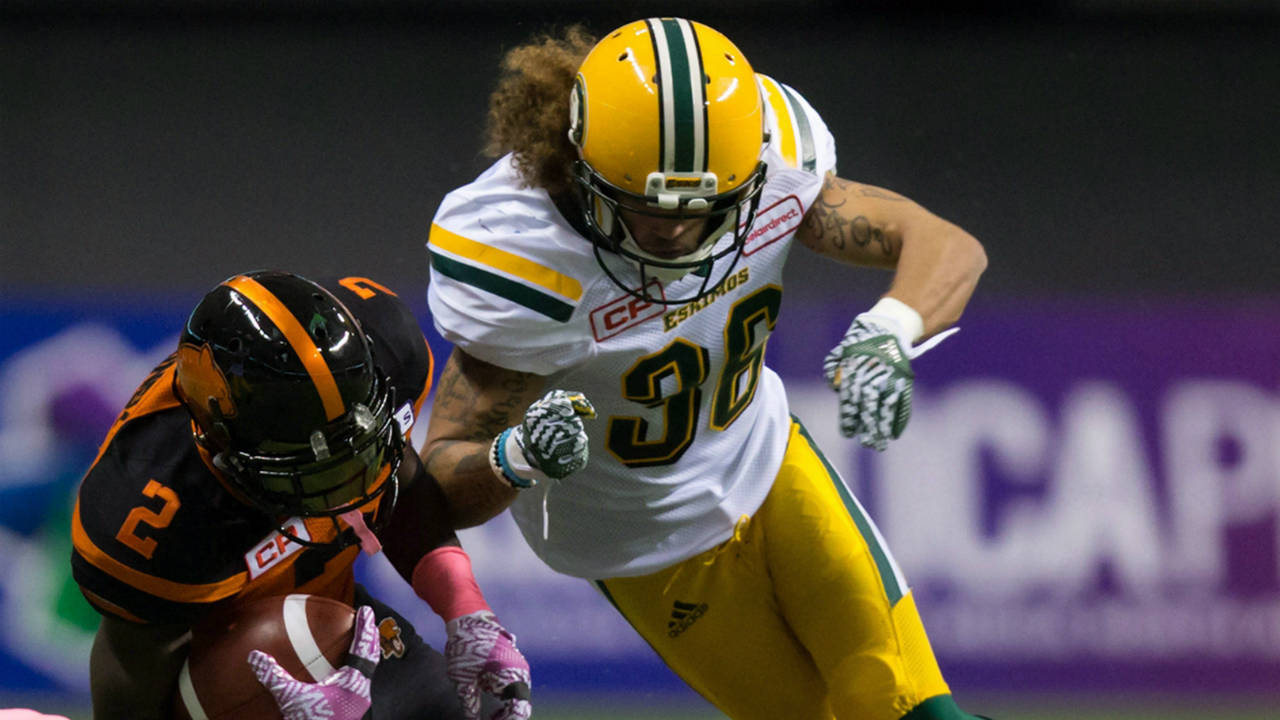 Eskimos re-sign veteran defensive back Aaron Grymes through 2018 season