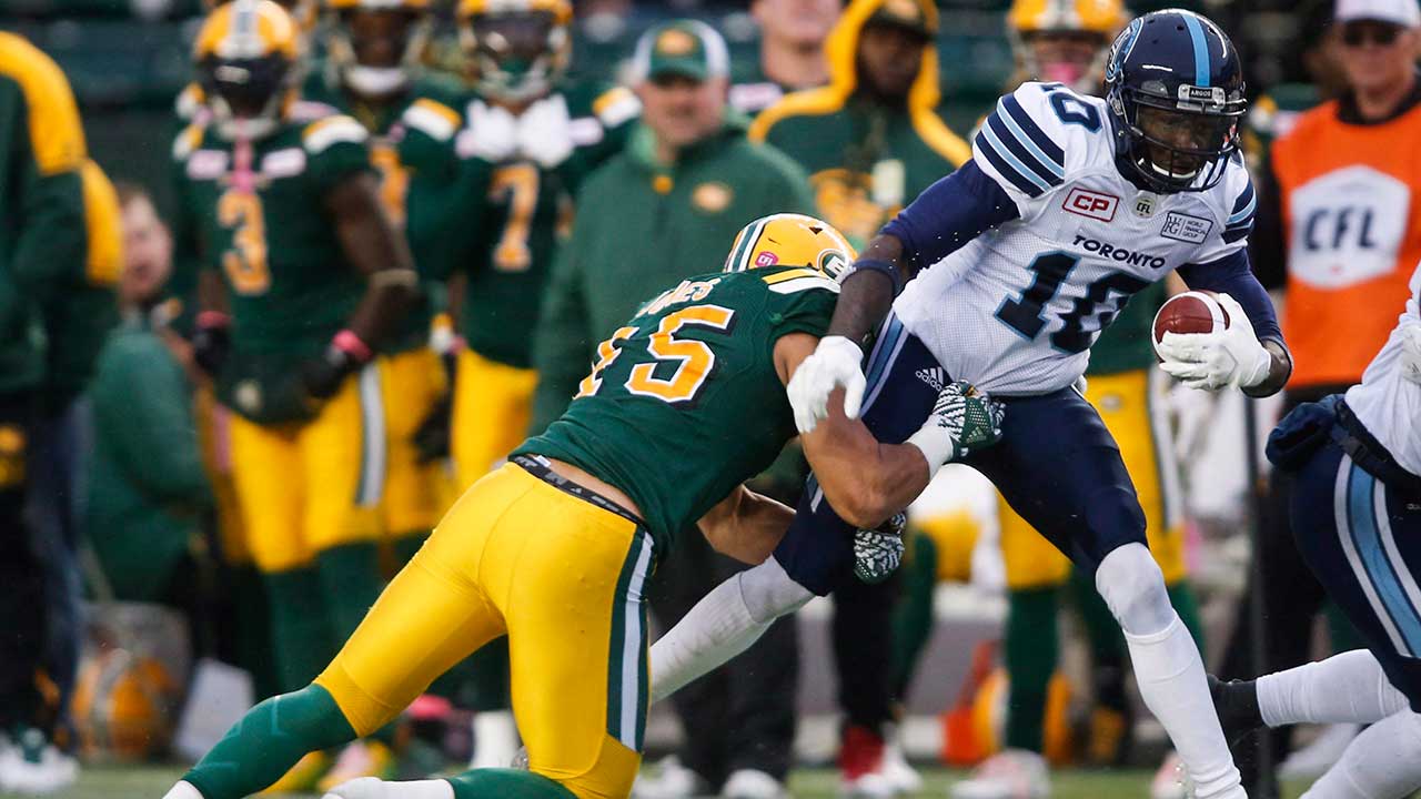 Armanti Edwards signs with Eskimos, returns to CFL after XFL suspends season