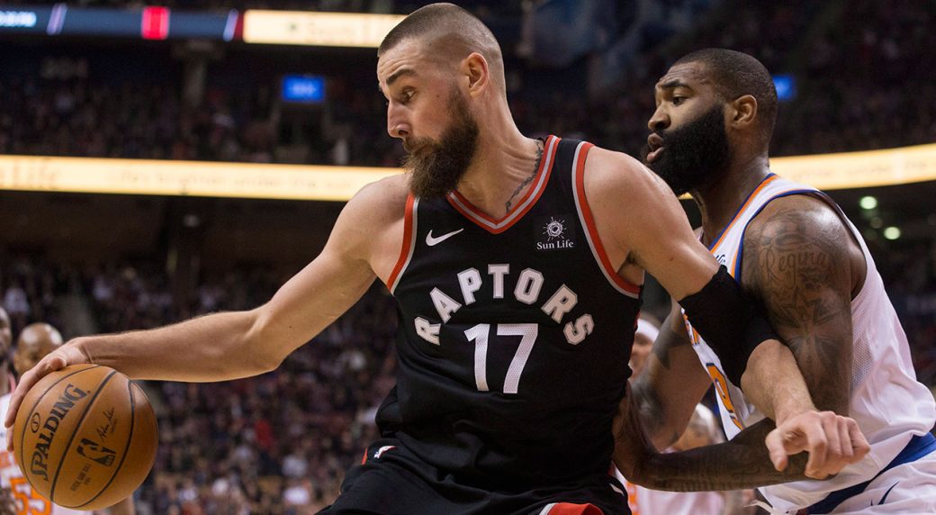 Valanciunas leads Raptors past Knicks for 4th straight win - Sportsnet.ca