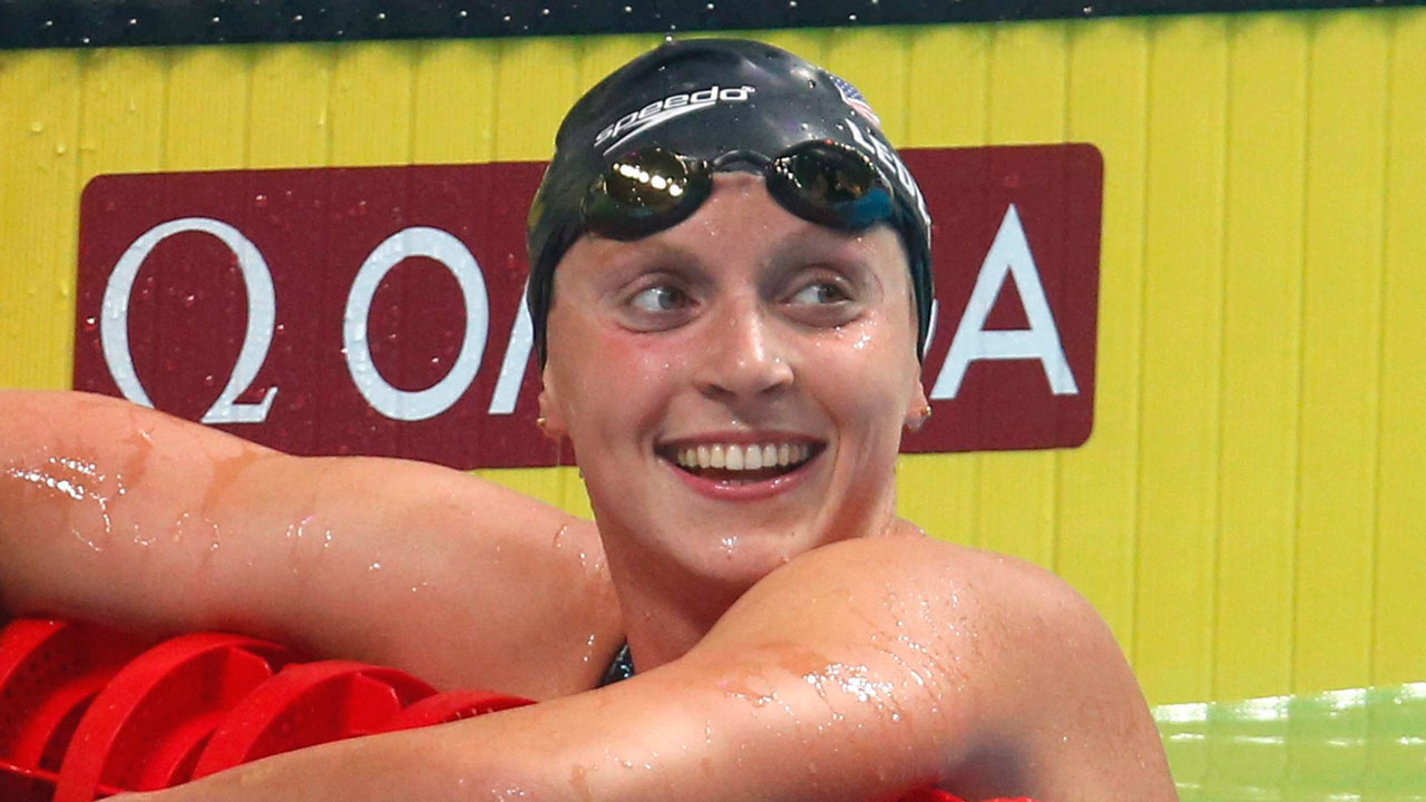 Katie Ledecky turning pro, will keep training at Stanford