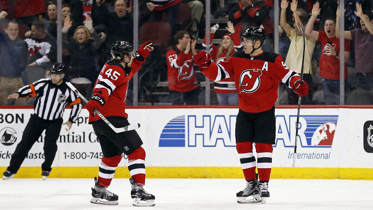 Devils’ Hall thriving under stability he never had with Oilers