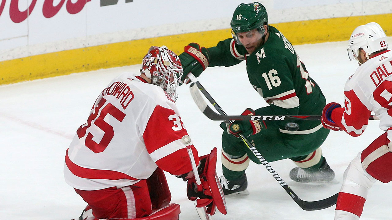 Wild snap two-game losing skid with win over Red Wings