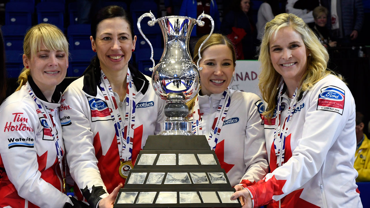 Canada’s Jones wins gold at world women’s curling championship