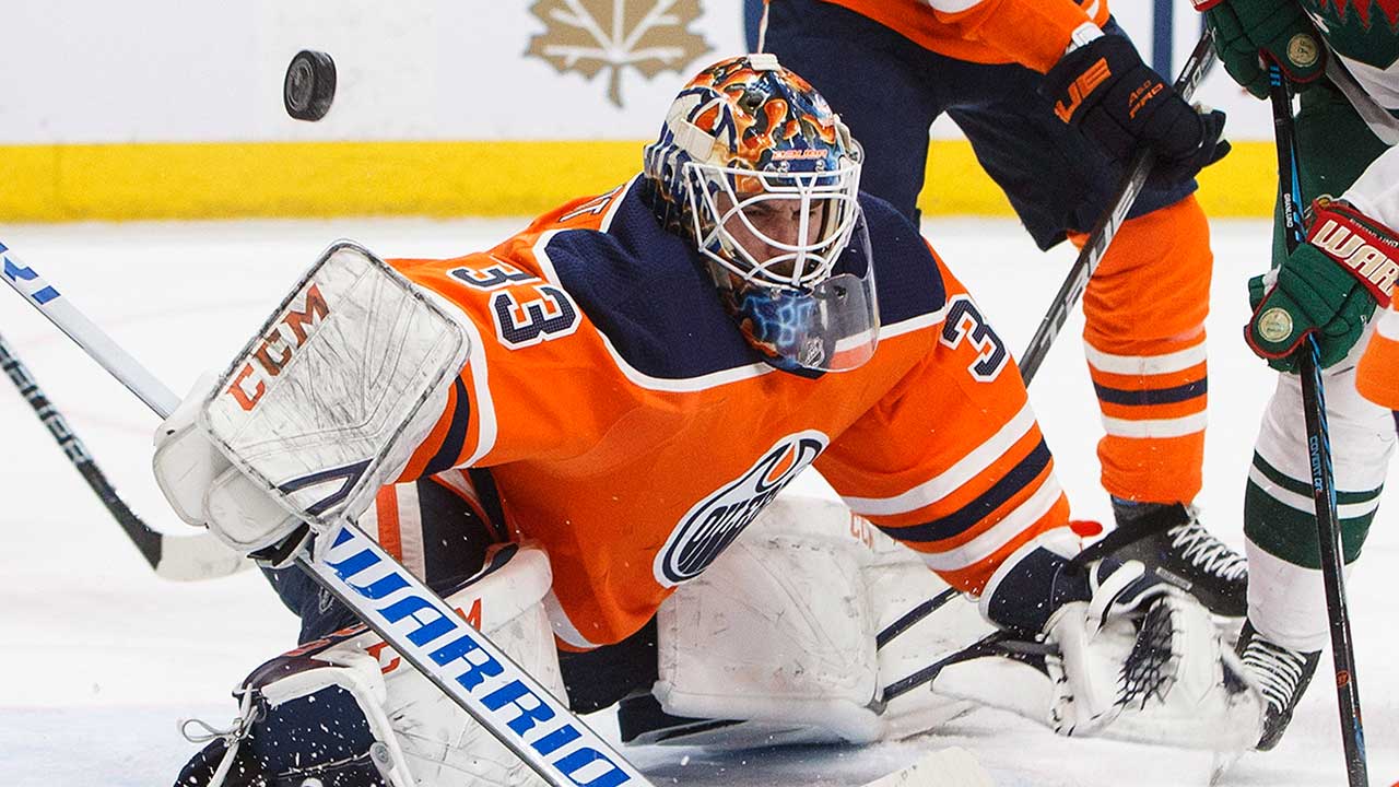 Oilers’ Cam Talbot set on proving his 2017-18 is the outlier