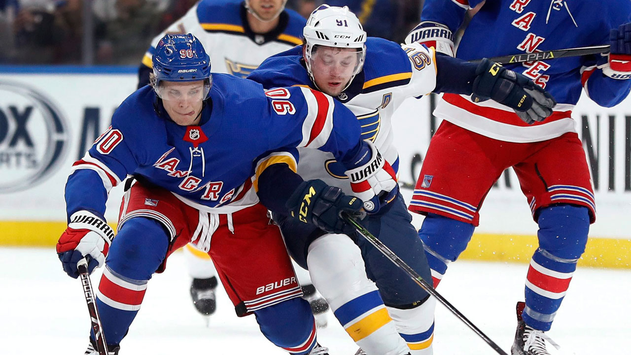 Blues Vladimir Tarasenko sidelined by upper-body injury