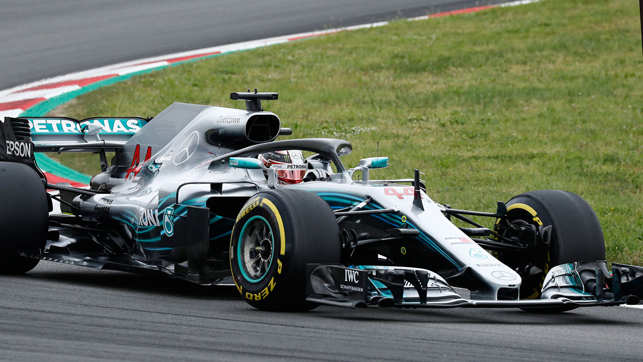 Mercedes in front again in final practice for Spanish GP
