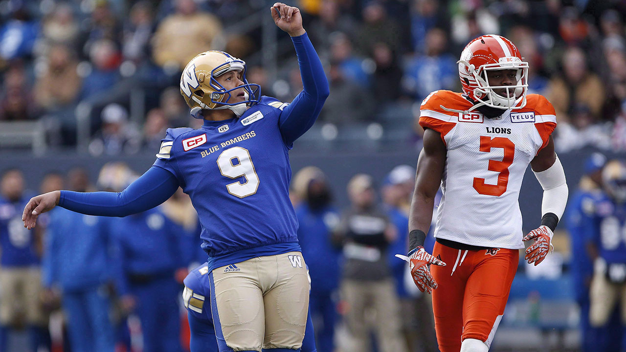 Blue Bombers kicker Justin Medlock ready for Grey Cup microscope