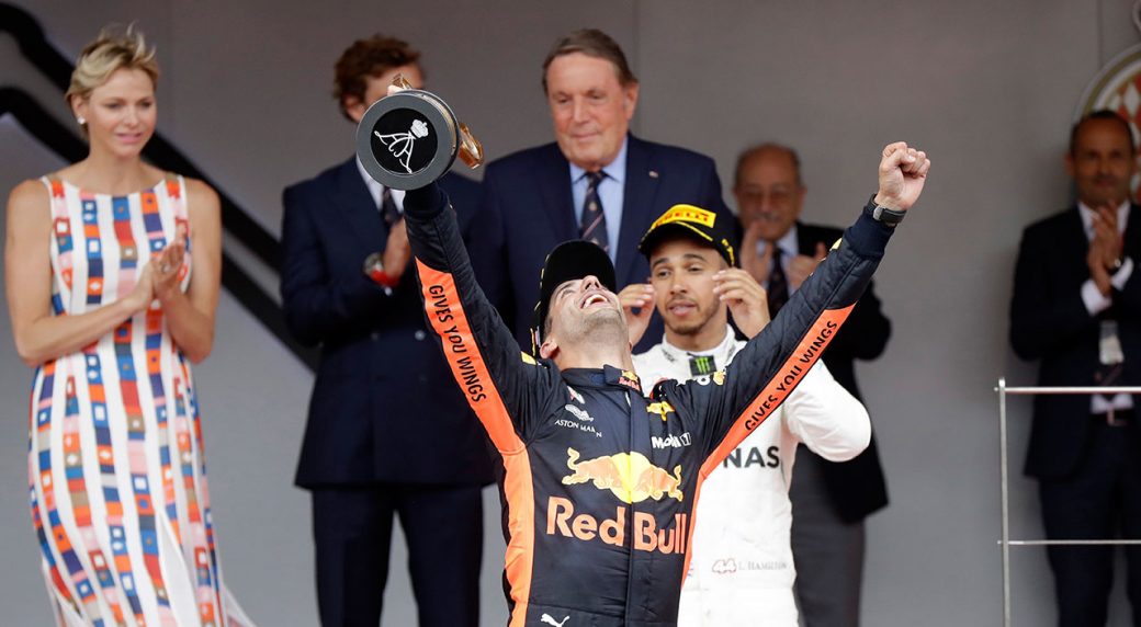 Red Bull's Ricciardo overcomes power loss to win Monaco GP - Sportsnet.ca