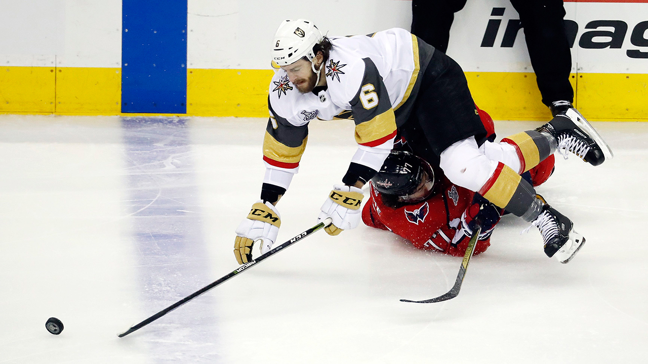 Golden Knights defenceman Colin Miller breaks nose in Game 4
