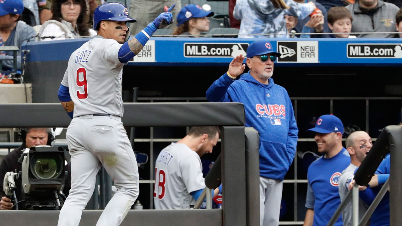 Baez, Lester lead Cubs over Mets for 4-game sweep