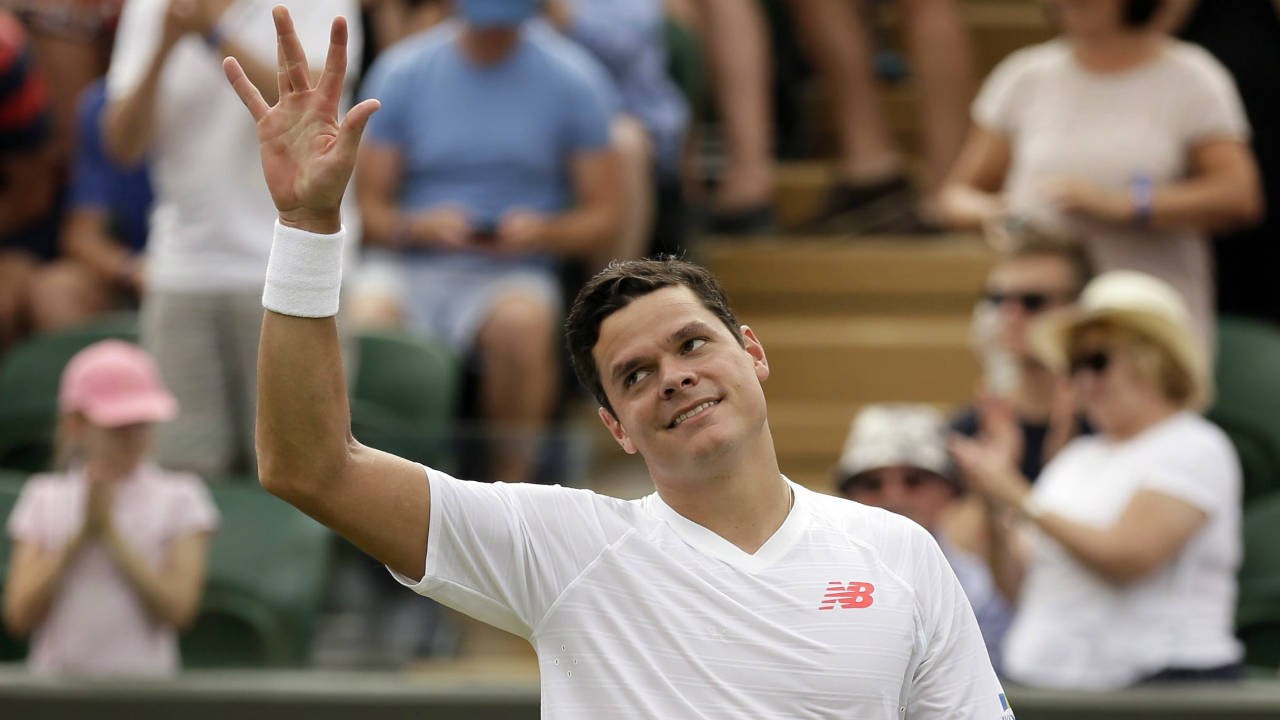 Milos Raonic’s path to Wimbledon semifinals just got way easier