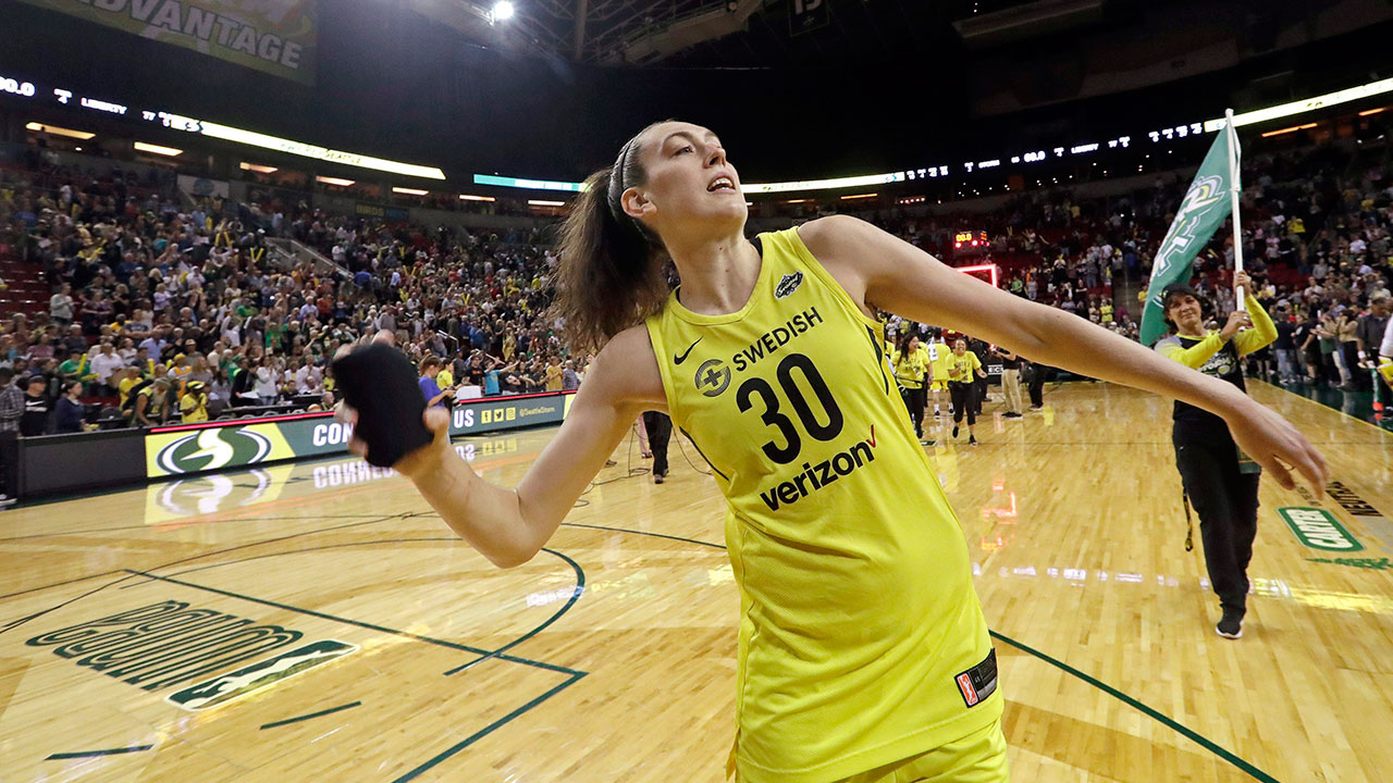 Seattle Storm’s Breanna Stewart named WNBA MVP