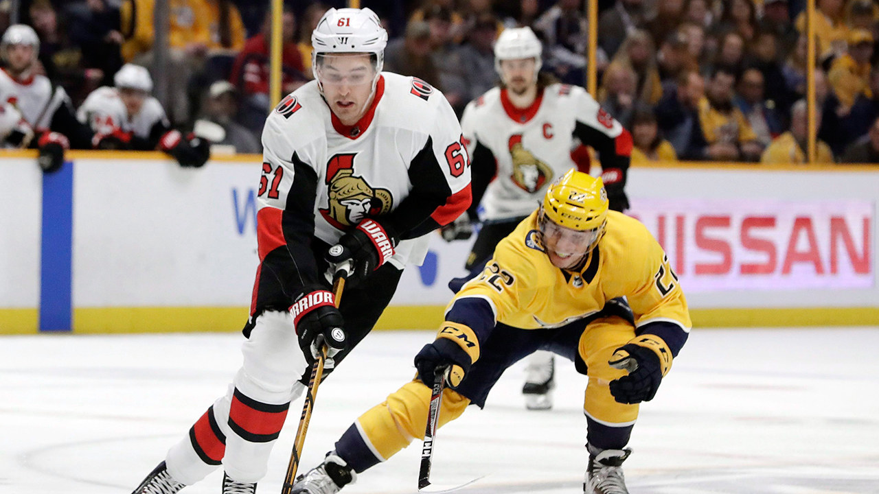 Senators sign Mark Stone to one-year, $7.35M contract