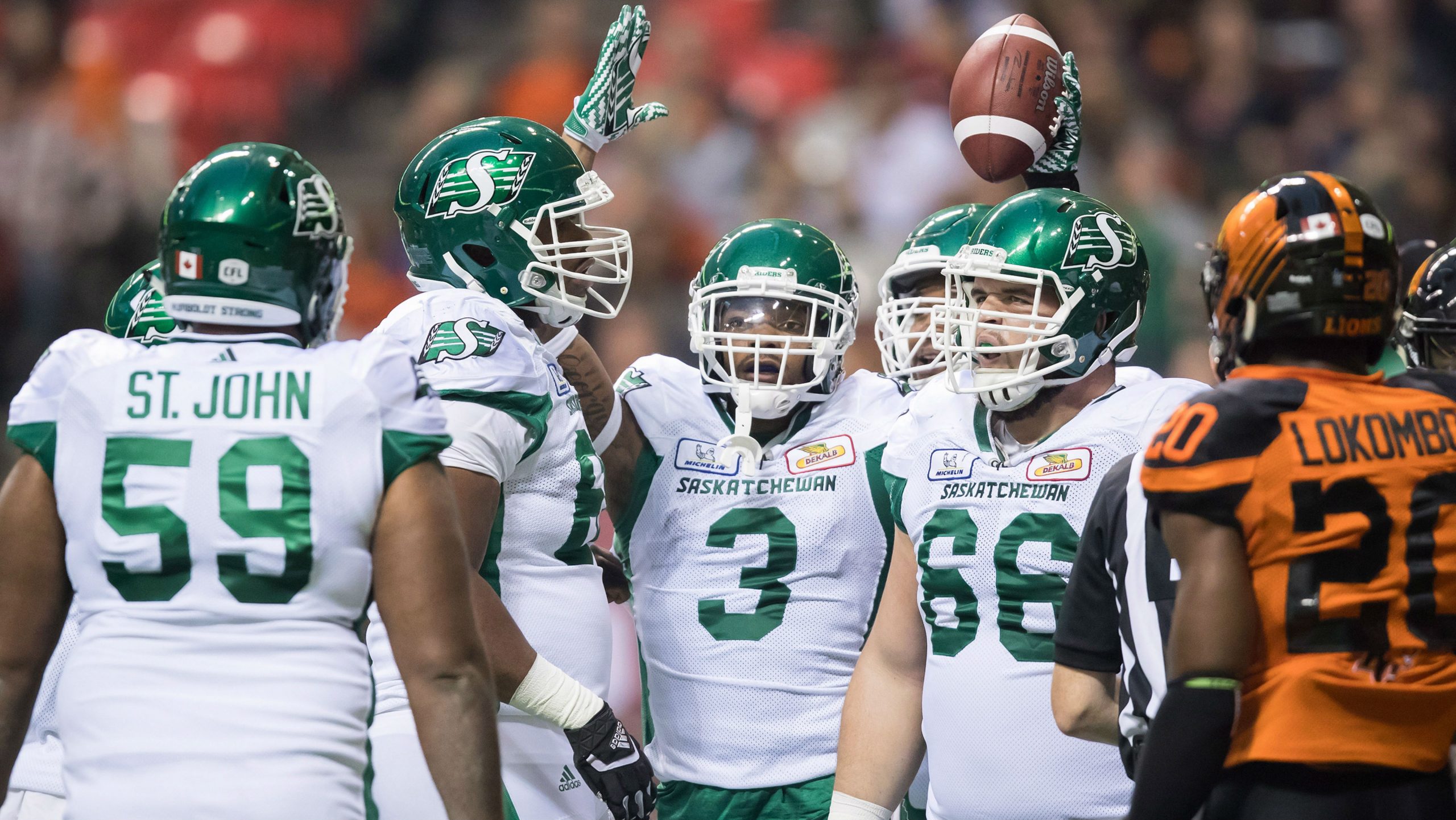 Roughriders hold off Lions in defensive battle