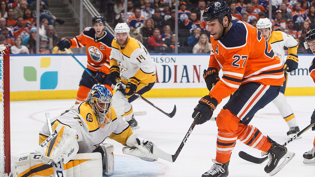 Predators defence nullifies Oilers as struggles continue vs. Nashville