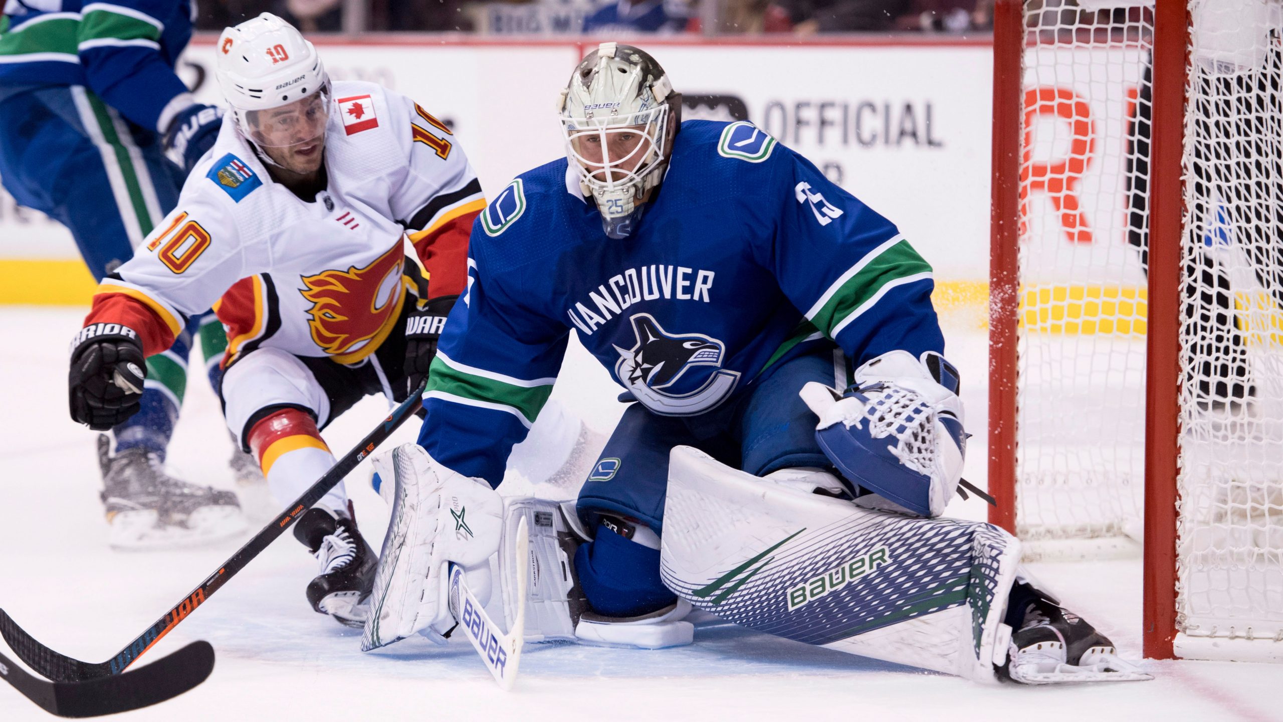 Future of Canucks emerges as youth guides team to win over Flames