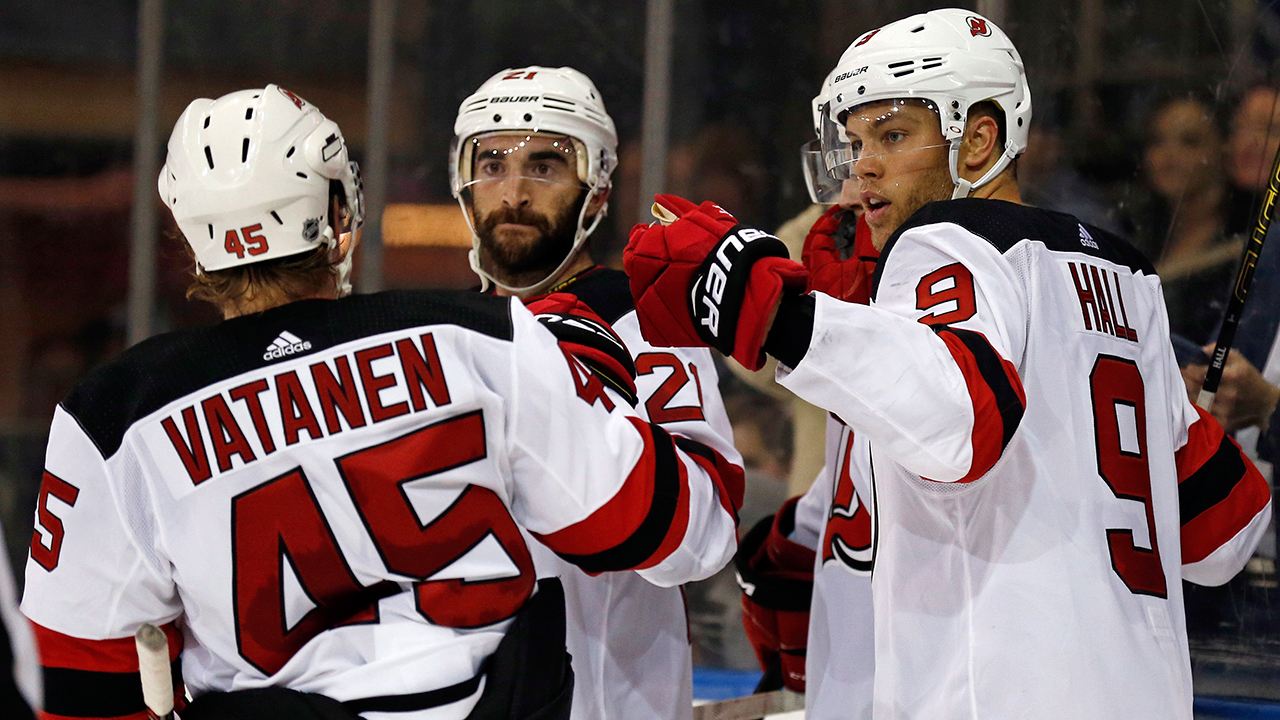Taylor Hall’s OT goal gives Devils win over SC Bern in Switzerland
