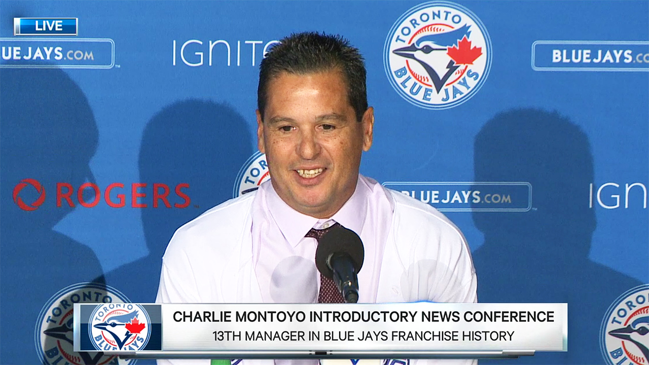 Watch Live: Blue Jays introduce Charlie Montoyo as new manager