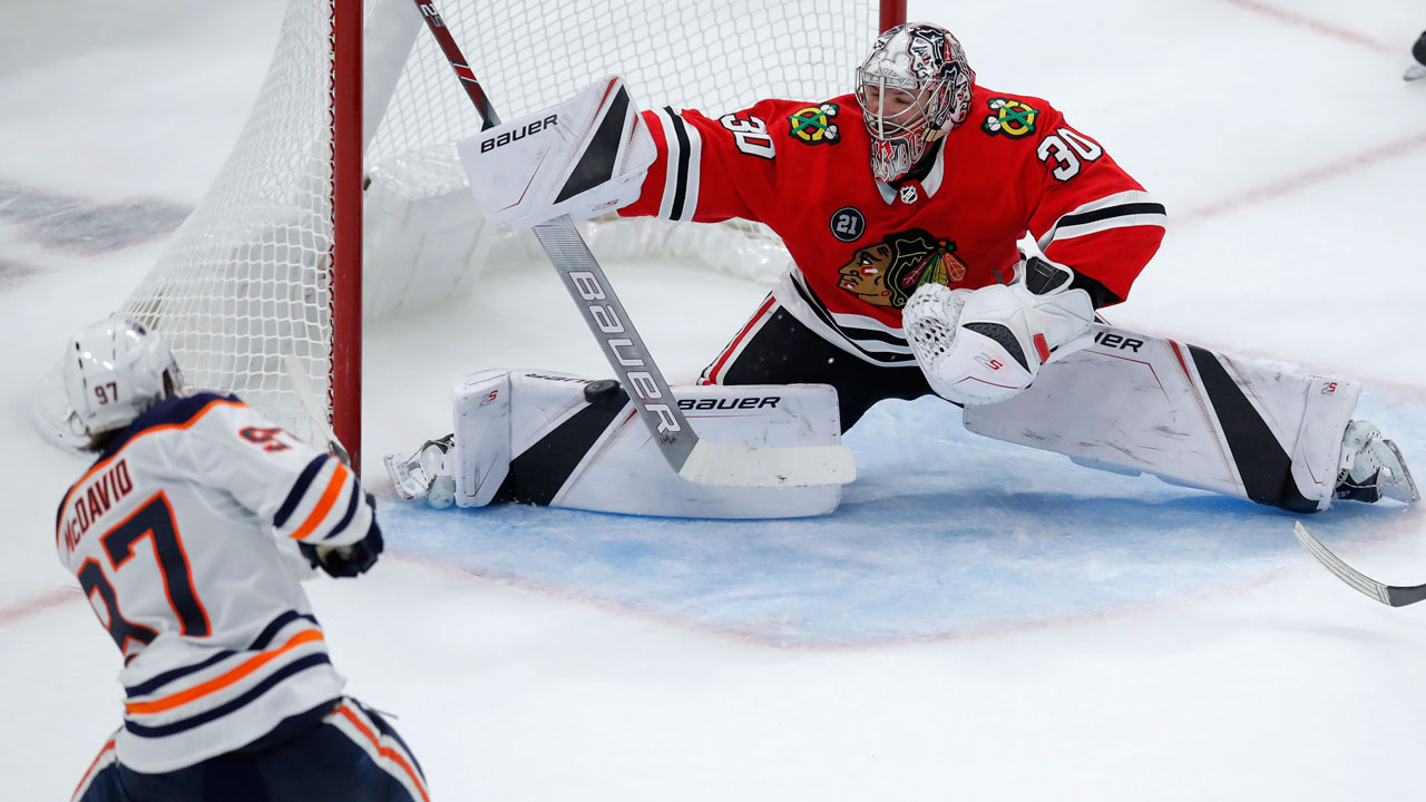 McDavid’s OT goal gives Oilers win over Blackhawks