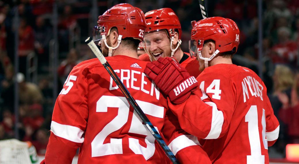 Red Wings get first home win over Stars - Sportsnet.ca