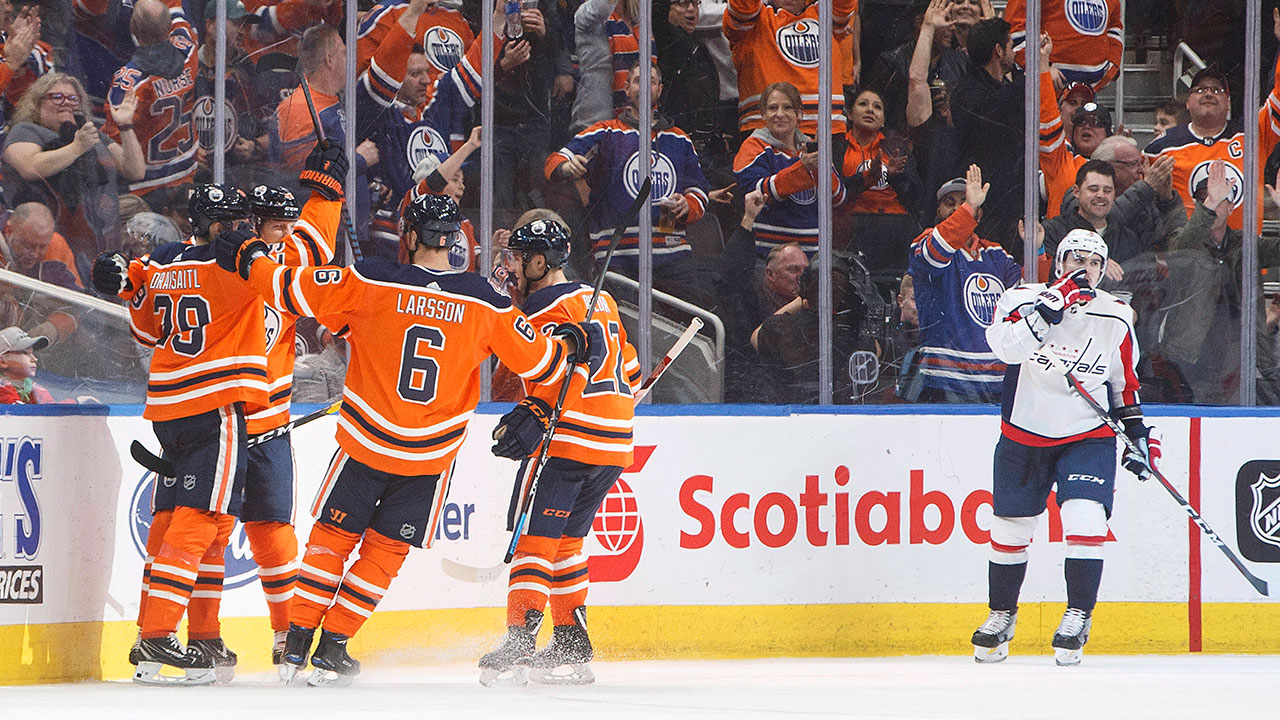 Evan Bouchard makes Oilers history in win over Capitals