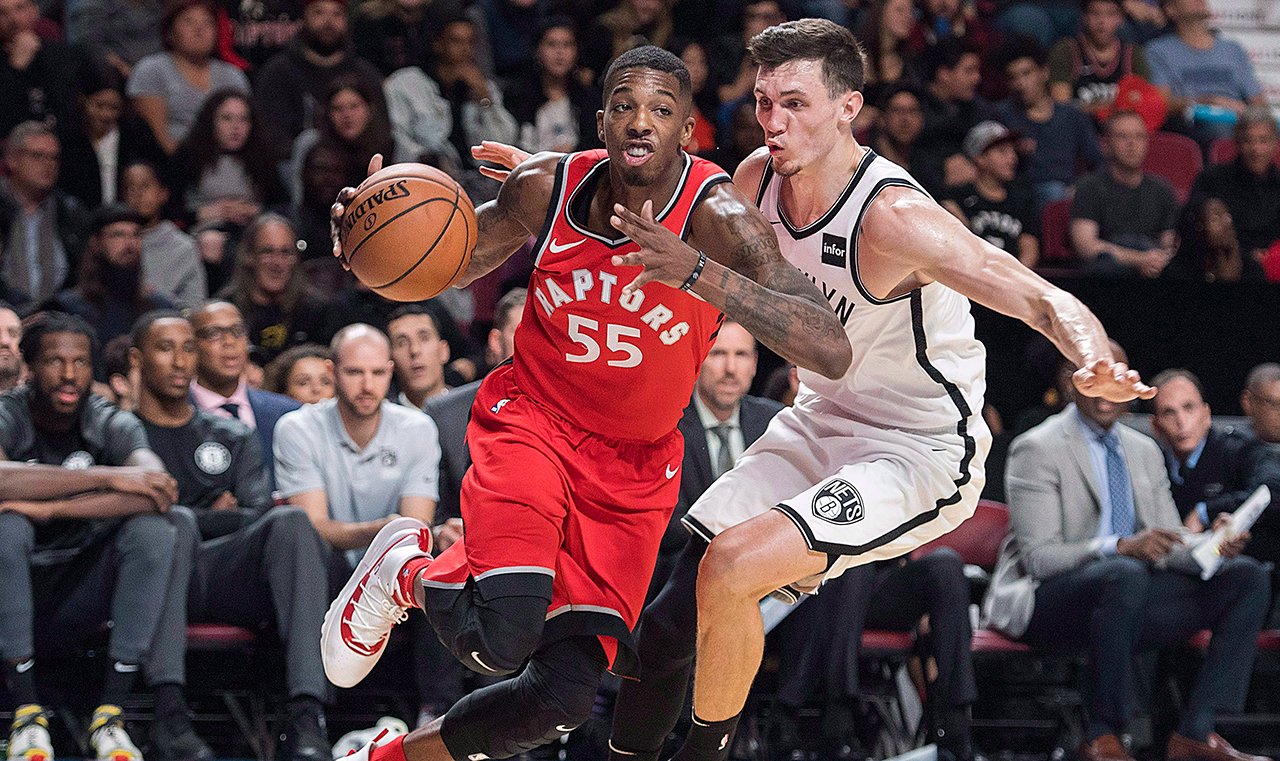 Raptors’ Delon Wright out vs. Mavericks with groin strain