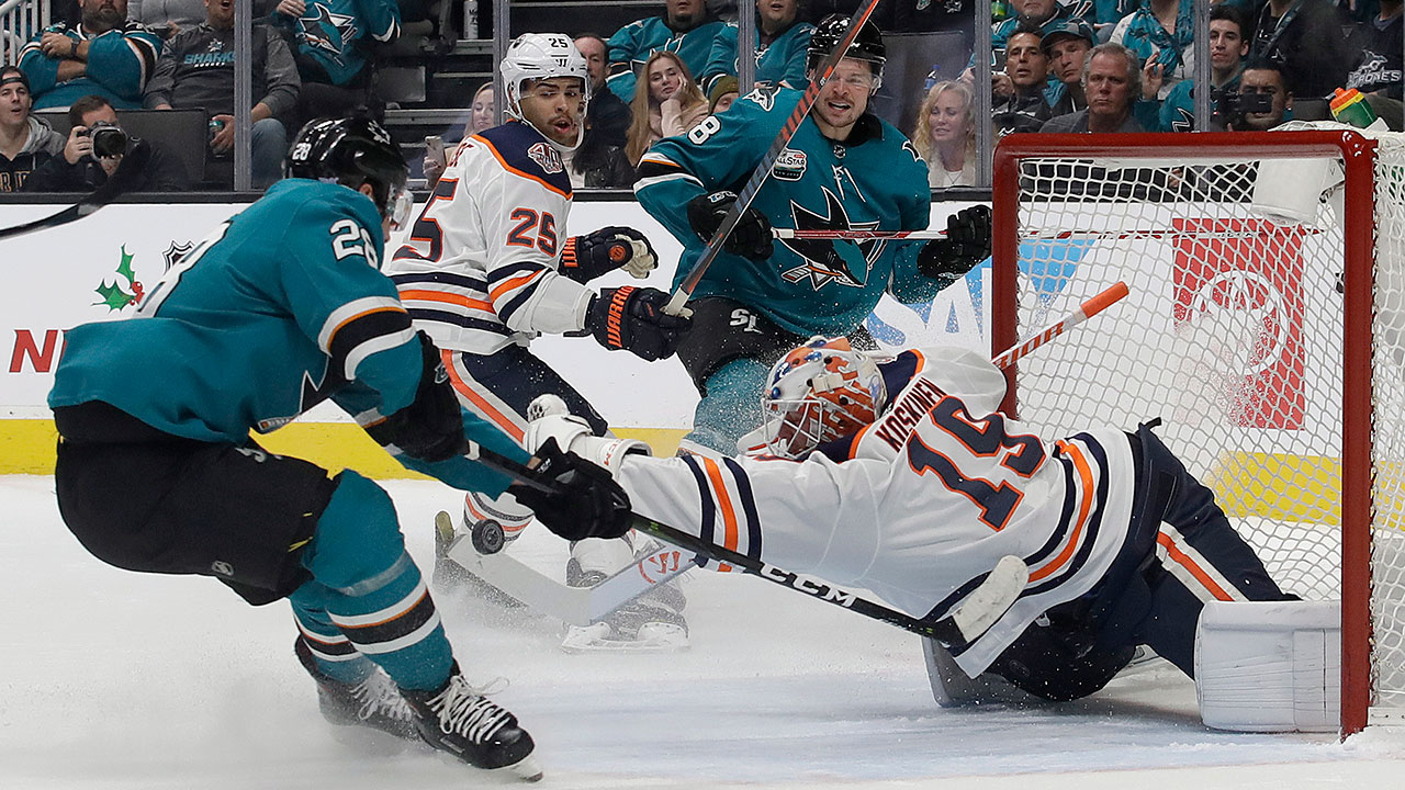 Oilers kick off Hitchcock era with OT win over Sharks