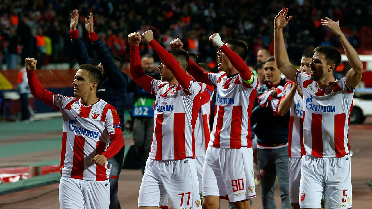 Barca advances, Red Star upsets Liverpool, Monaco eliminated