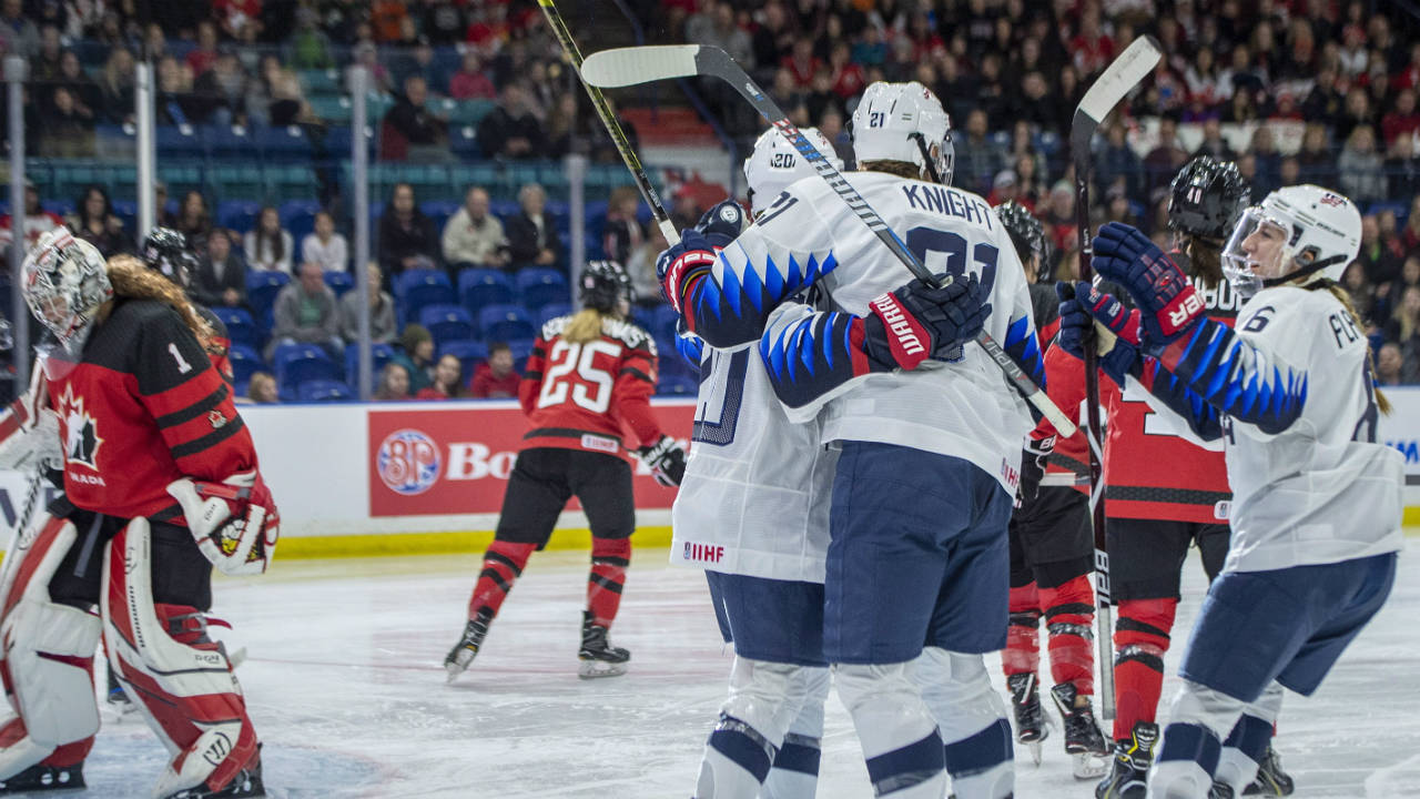U.S. downs Canada to win Four Nations Cup women’s hockey tournament