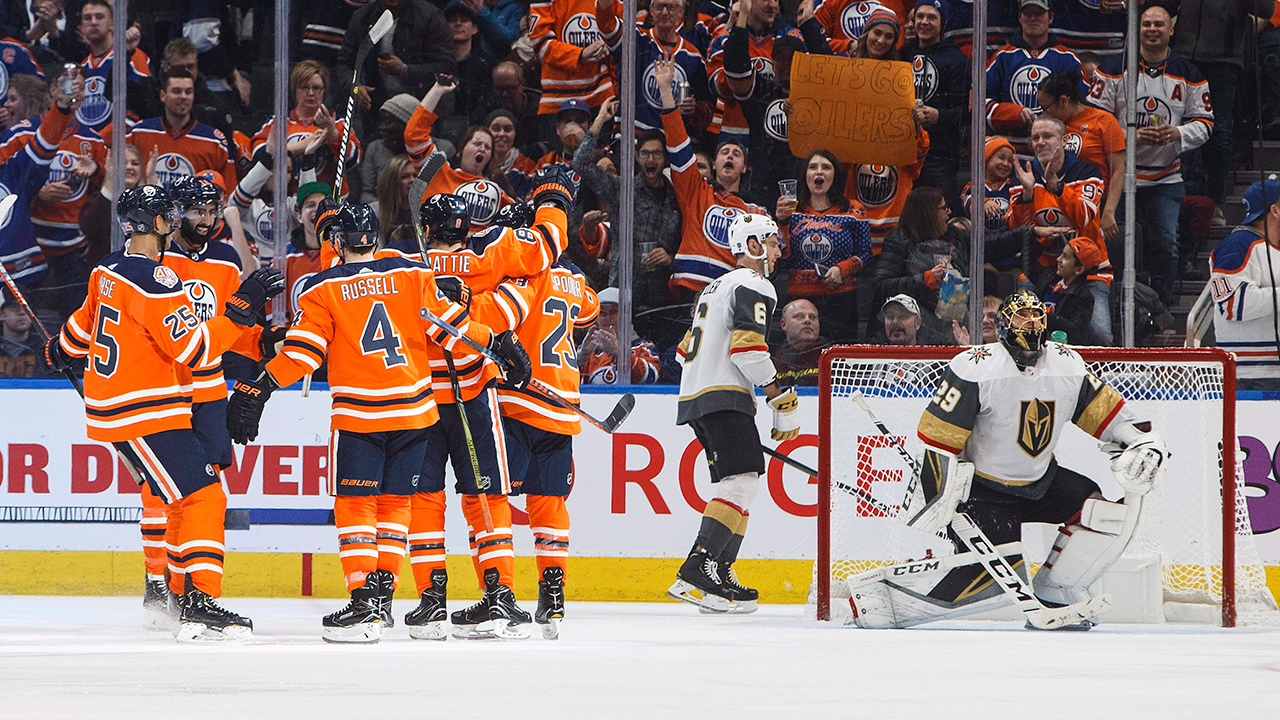 Ryan Spooner scores winner as Oilers beat Golden Knights