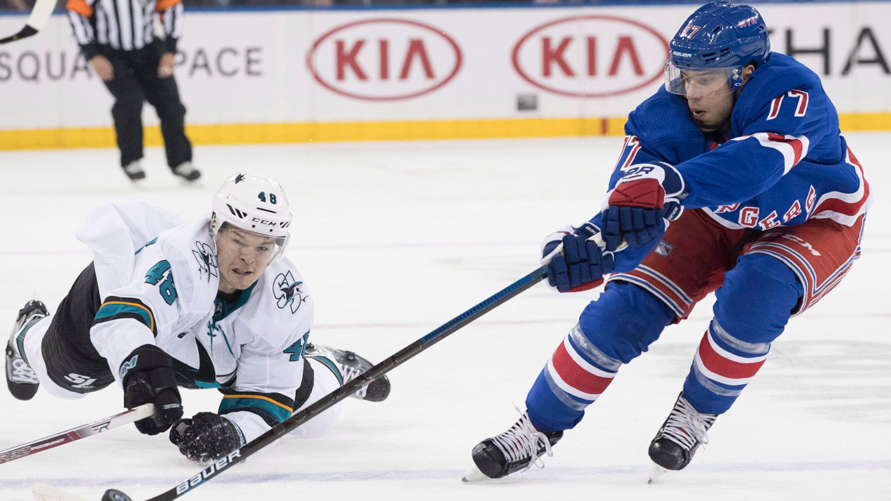 Rangers’ Jesper Fast out 2 to 4 weeks with upper-body injury
