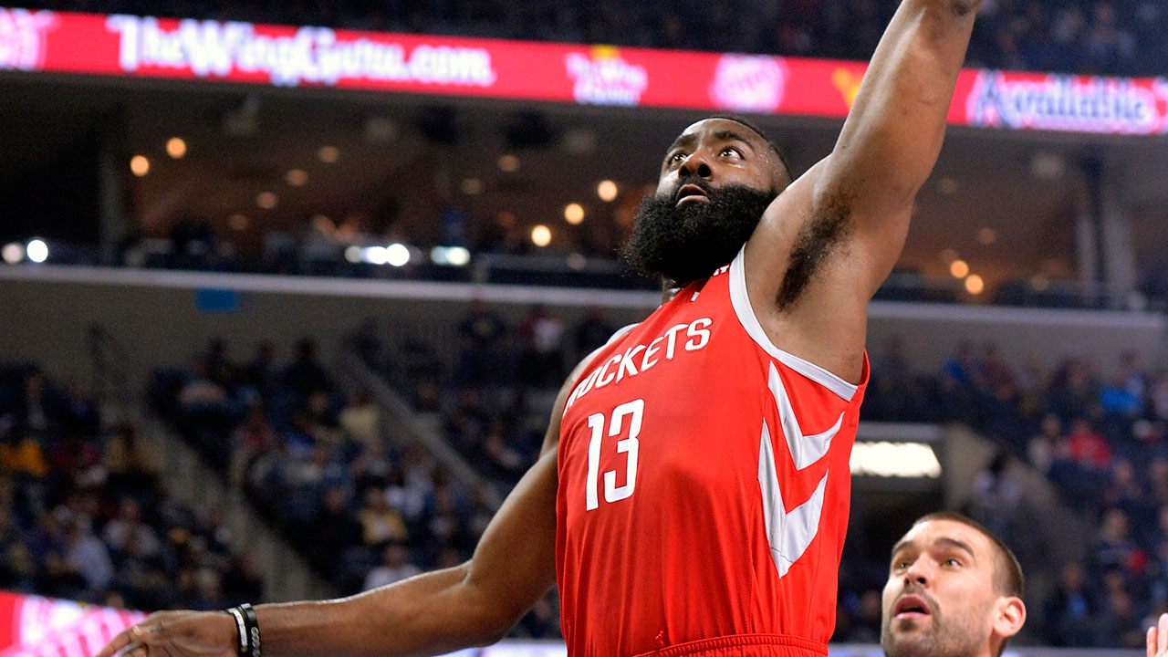 James Harden Rockets Celebration