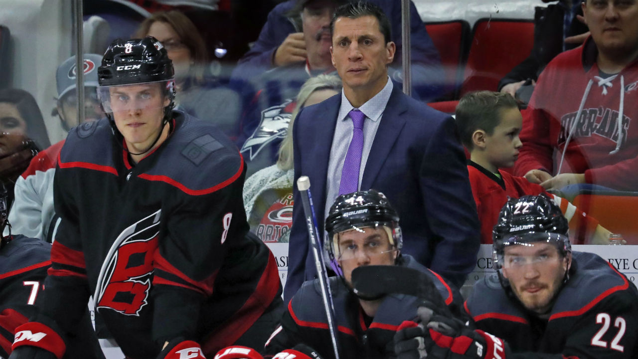 Brind'Amour committed to staying with Hurricanes 'as long as I can ...