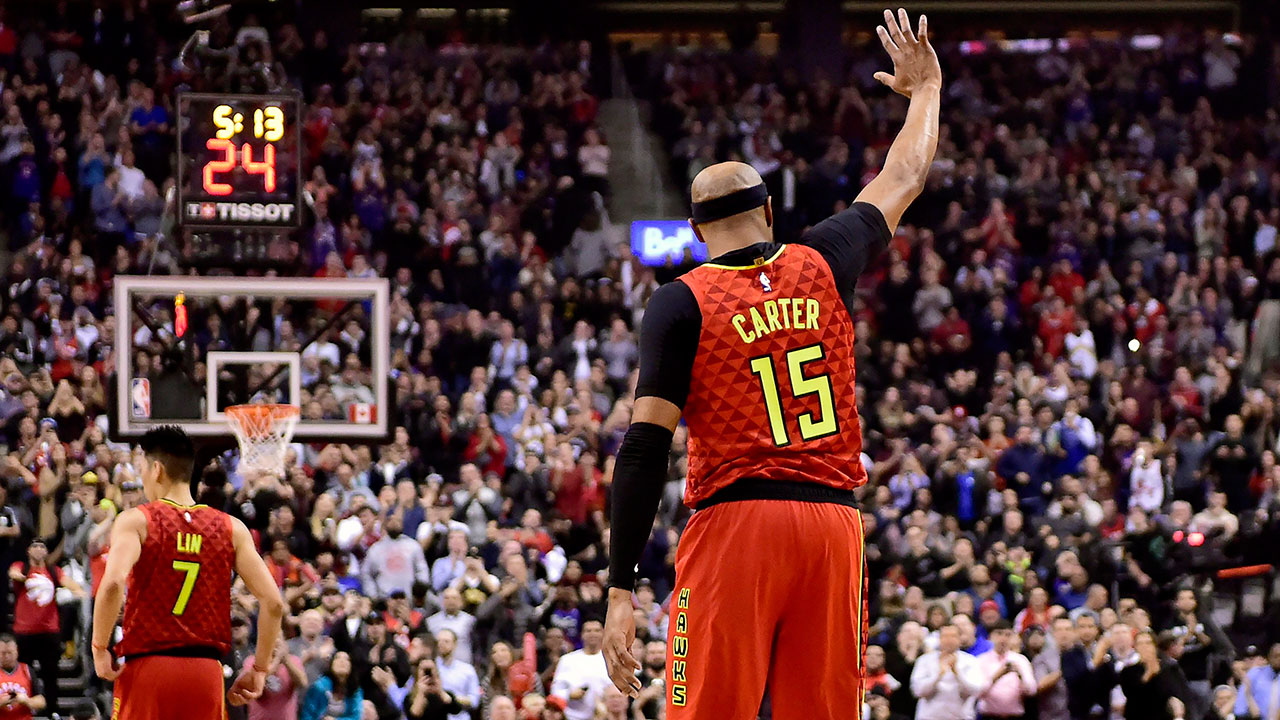 Carter breaks down what could be his final shot, talks end of NBA career