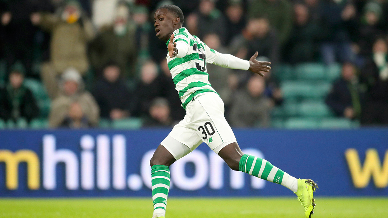 U.S. teen striker Tim Weah, son of George, scores on Celtic debut