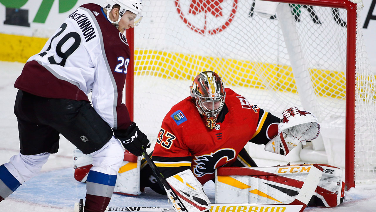 Rittich steals win for Flames against NHL’s best line