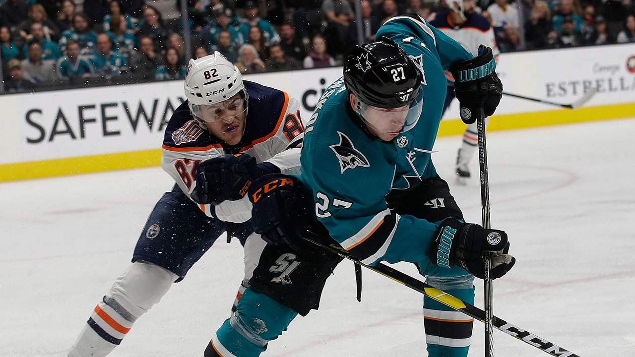 Takeaways: Jekyll and Hyde Oilers turn in listless effort vs. Sharks