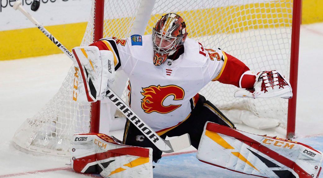 Flames' Rittich ready to compete for starts: 'Not a new experience for me'