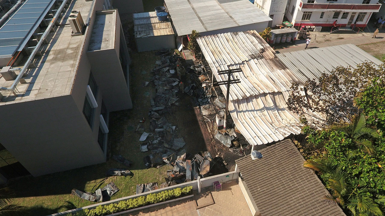 Fire at Brazilian soccer team complex leaves 10 dead, 3 hurt