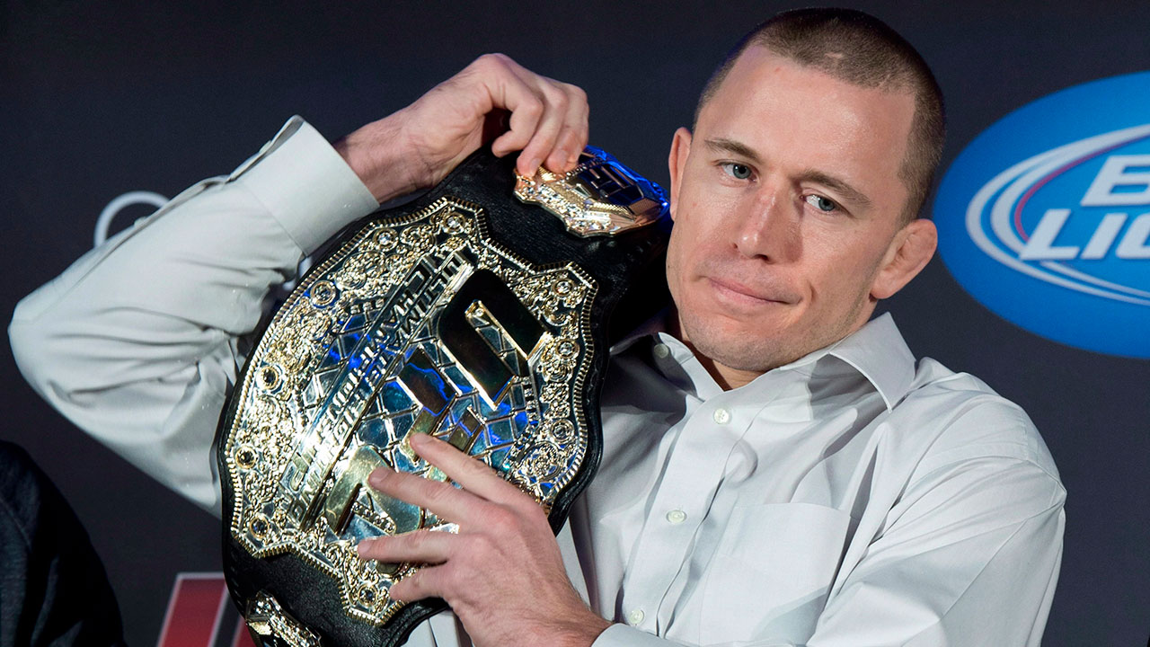 Georges St-Pierre UFC title belt on display at Canadian Museum of History