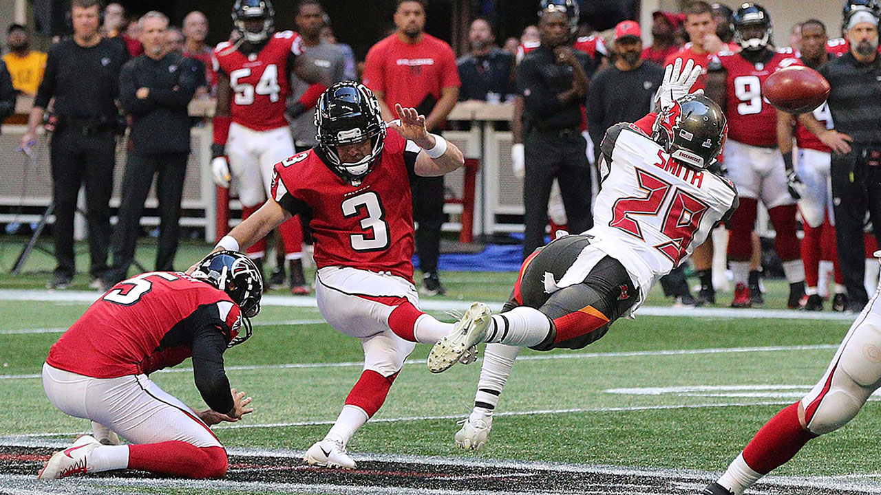 Falcons cut kicker Bryant, team’s all-time scoring leader