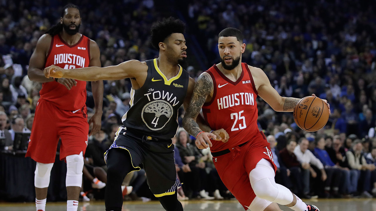 Rockets hold off Warriors without James Harden
