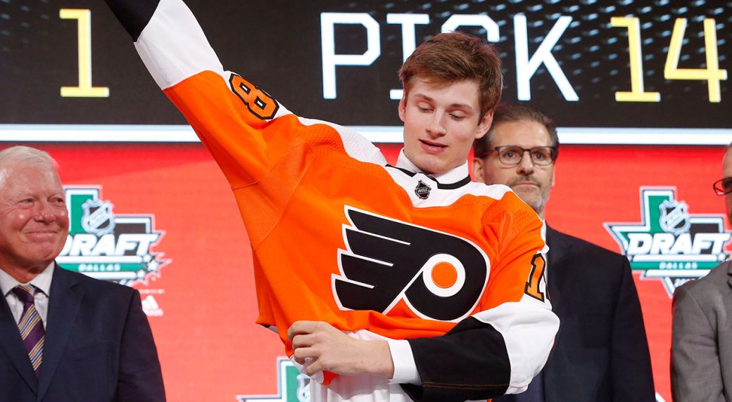 Flyers sign forward Joel Farabee to entry-level deal - Sportsnet.ca