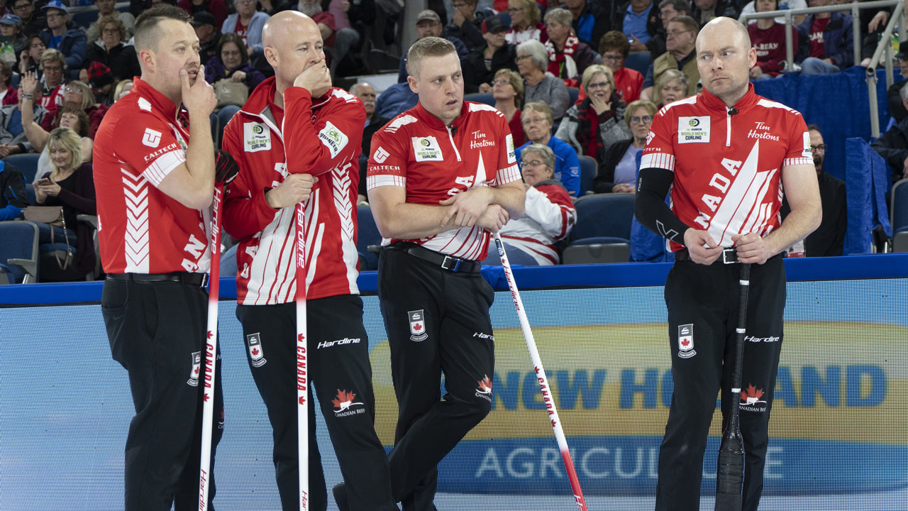 Canada’s Koe beats South Korea’s Kim in opener at men’s curling worlds