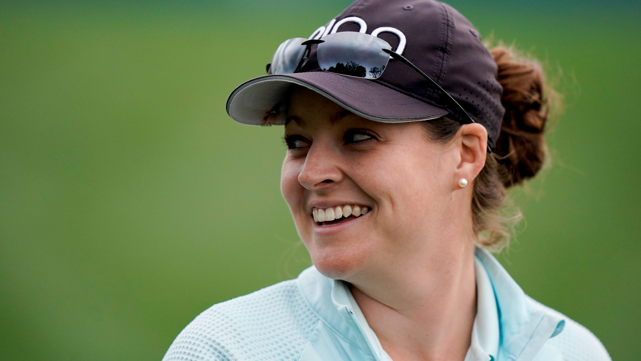 Ally McDonald takes ANA Inspiration lead with late birdie