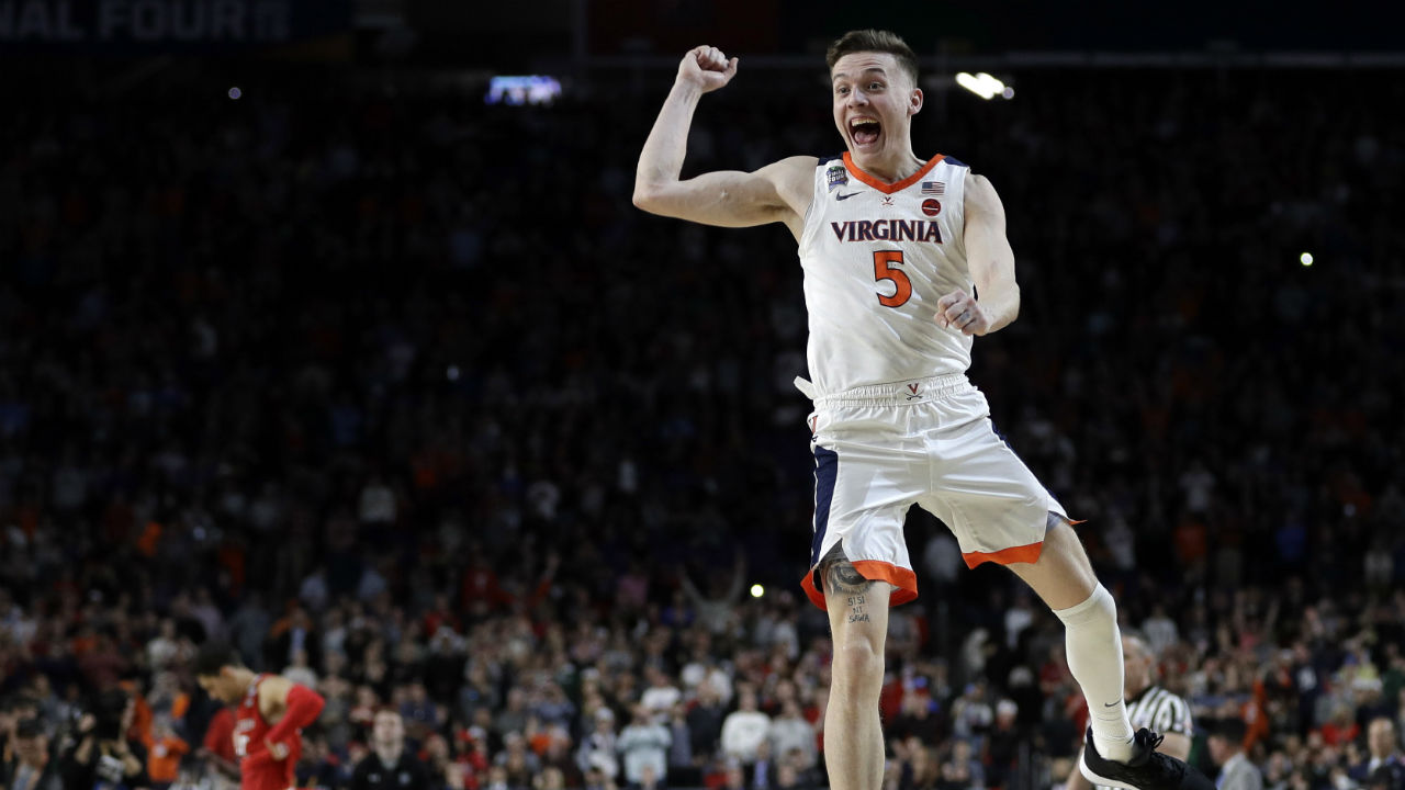 Kyle Guy writes perfect ending in Virginia’s title-clinching win