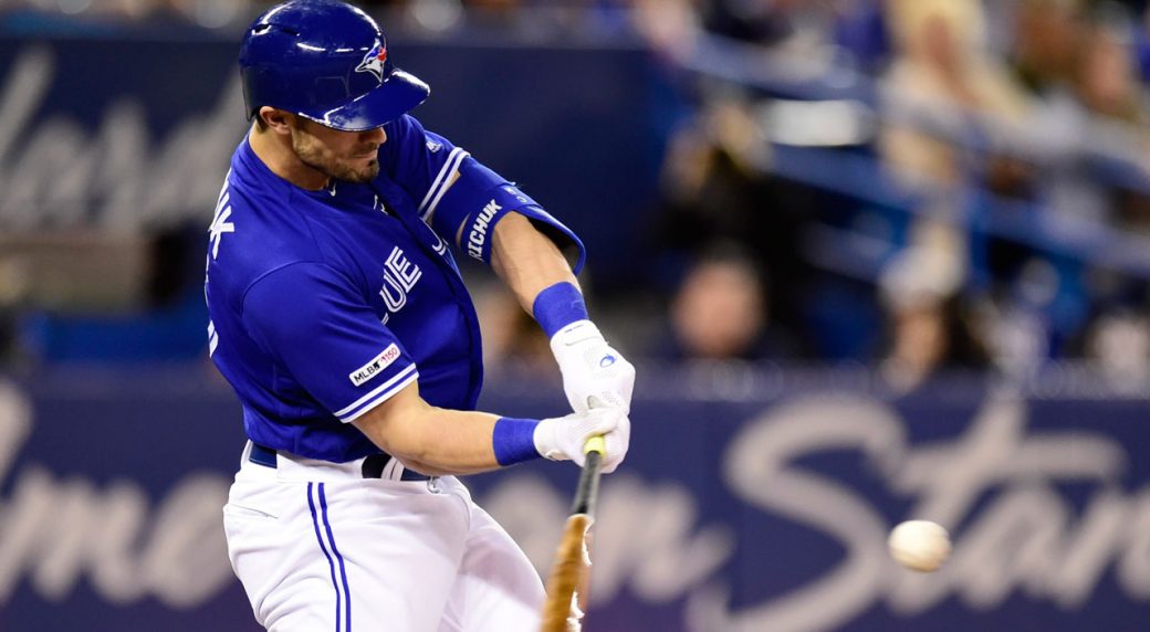 Blue Jays' Randal Grichuk leaves game vs. Rays with lower-back ...